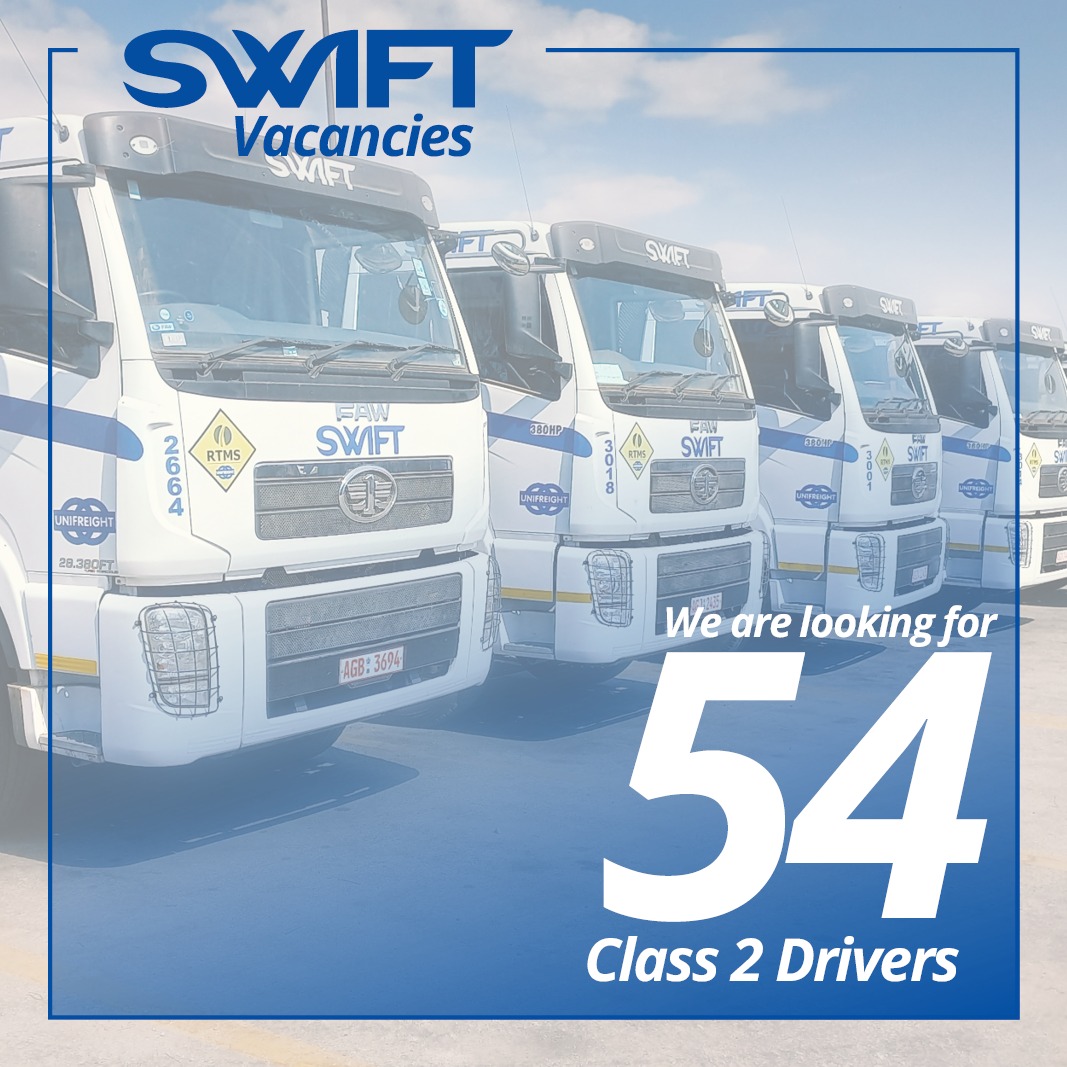 CLASS TWO (2) TRUCK DRIVERS - Swift Transport